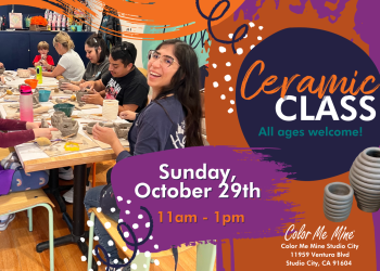 Color Me Mine Studio City - California • Paint Your Own Pottery Studio